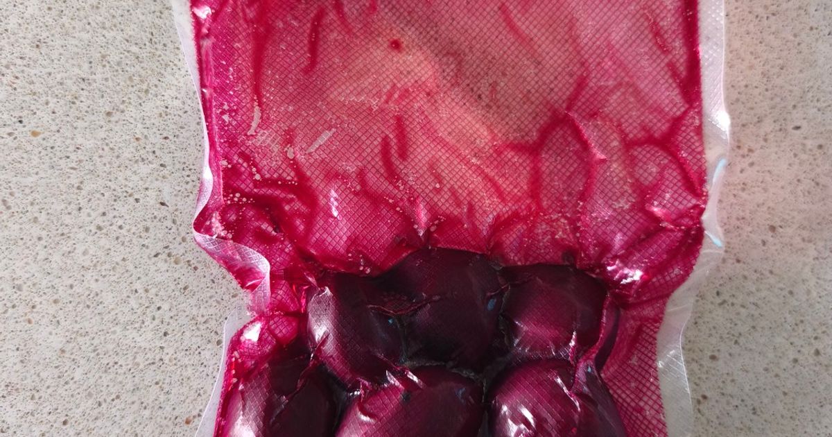 Remolacha Cocida Al Vacío Receta de mami.cocinillas- Cookpad