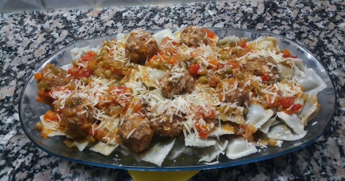 Tuco Con Mini Albóndigas Para Pasta, Polenta O Arroz Receta de Estela ...