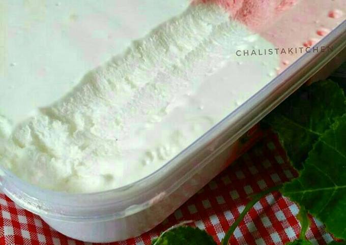 Resep Es krim homemade oleh Chalistaa Kitchen - Cookpad