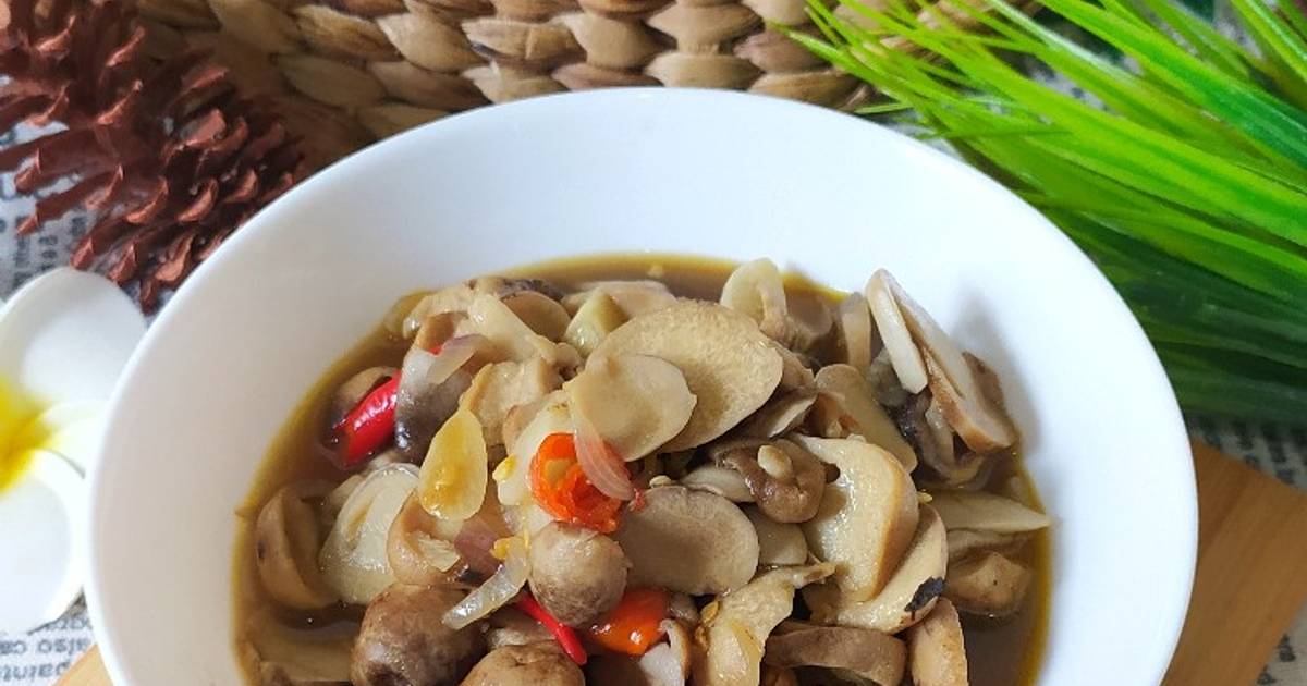 102 resep jamur merang saus tiram enak dan sederhana ala rumahan - Cookpad