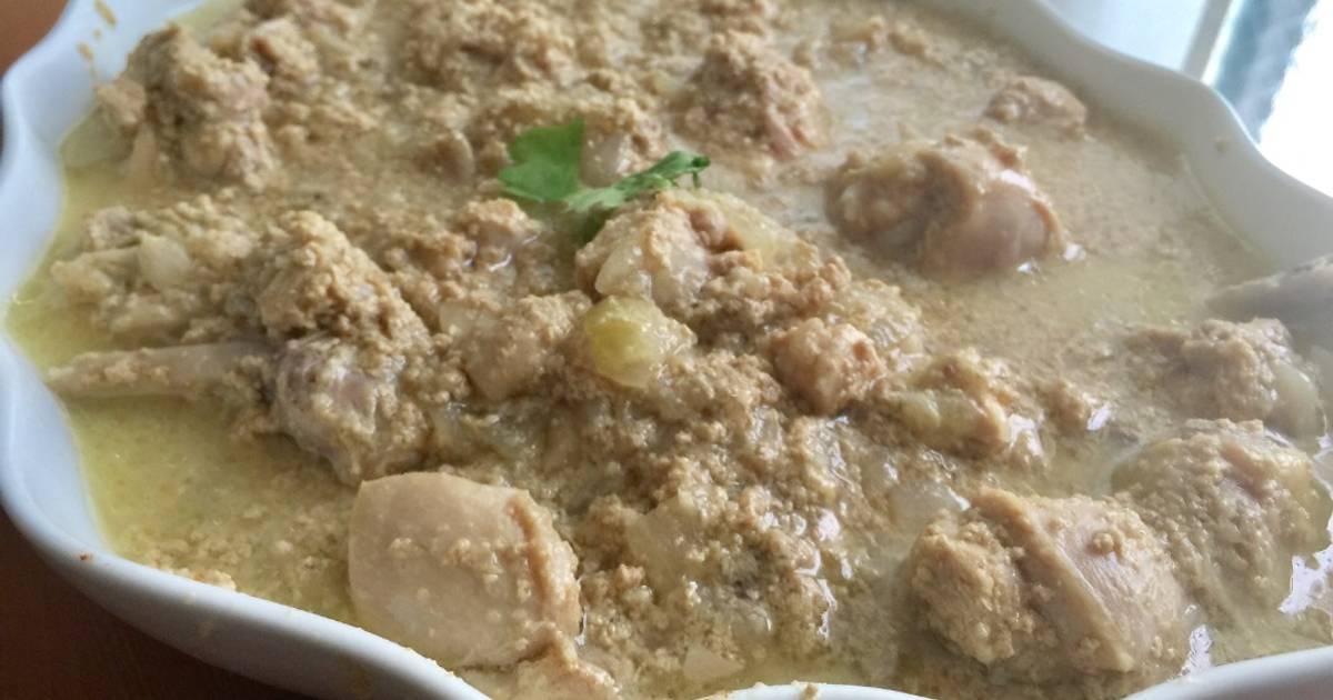Bangladesh Mom's White Chicken Curry Recipe by Aunty Eiko's ...