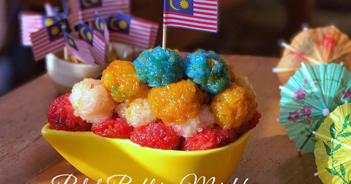 Resipi Pulut Bahtera Merdeka #Chef Zam oleh Cempaka Putih - Cookpad