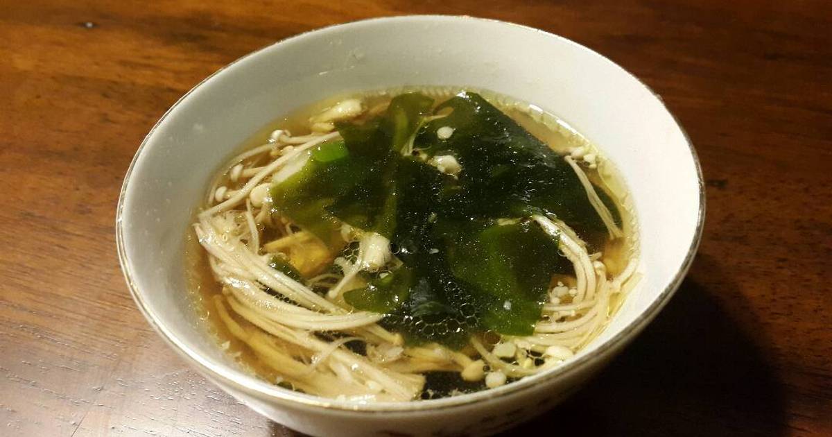 Resep Sup Enoki Dori oleh Claire M - Cookpad