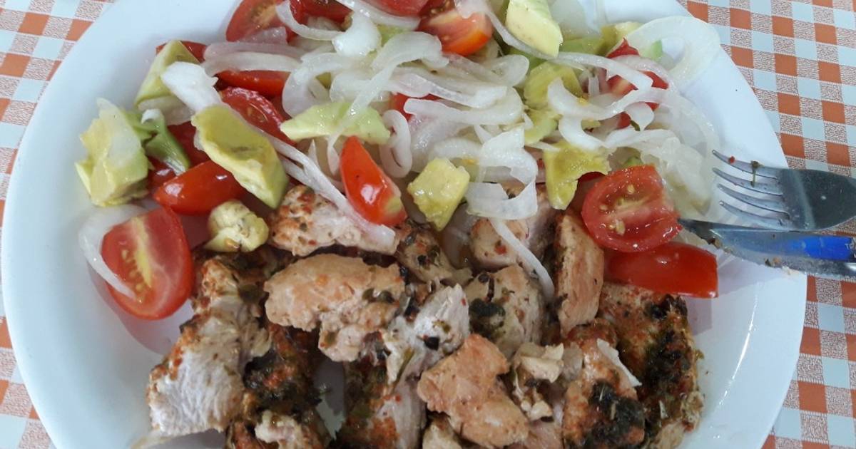 Ensaladas de palta con pollo - 122 recetas caseras- Cookpad