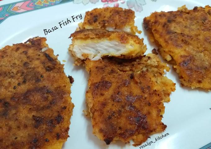 Basa Fish Fry Recipe by Rosalyn_Kitchen - Cookpad