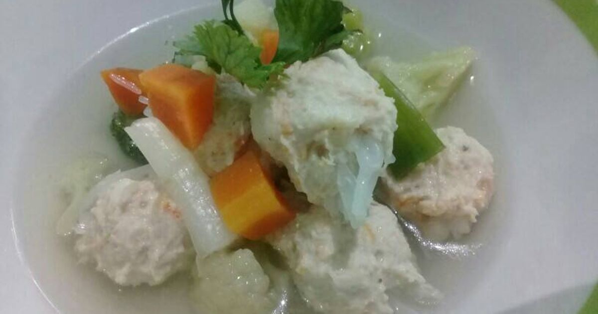 Resep Sop Bola Rambutan oleh Christina - Cookpad