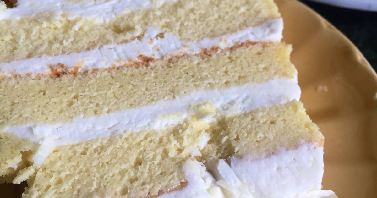24 resep sponge cake layer enak dan mudah - Cookpad