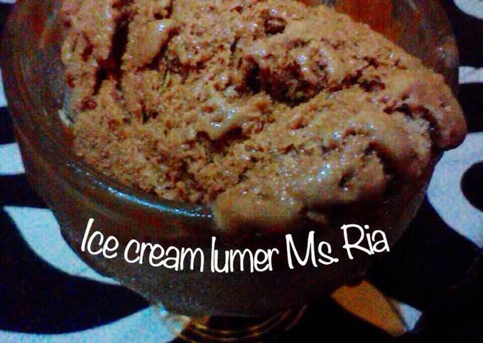 Resep Ice cream Lumer Manis pelepas dahaga oleh Ms. Ria - Cookpad