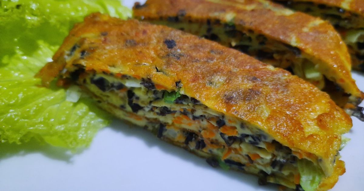 Resep Omelet Japing (Jamur Kuping) oleh Nurrita Agustin - Cookpad