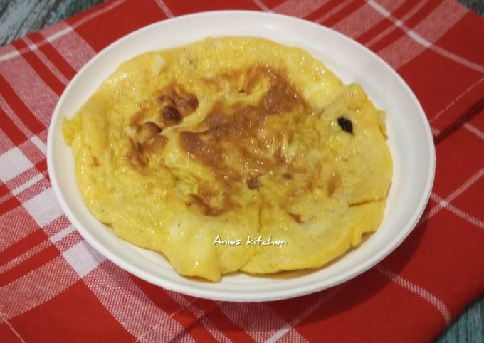 Resep Telur Dadar Abon Sapi oleh anisatur raehan - Cookpad