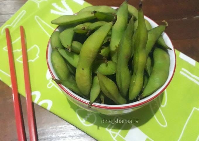 Resep Kacang Edamame Rebus oleh Dina_Khansa - Cookpad
