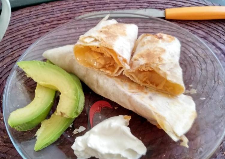 Burritas de pollo Receta de Jann - Cookpad