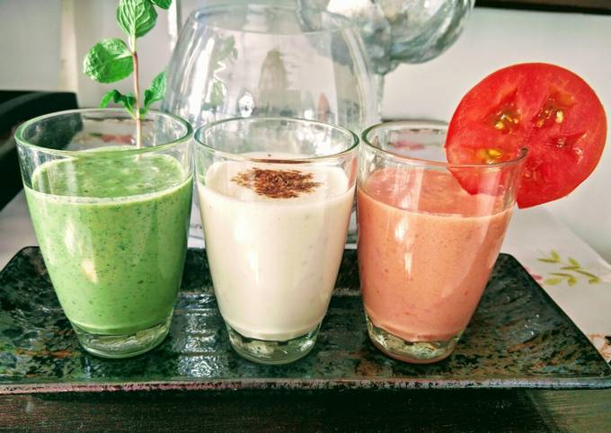 Tri Colour And Flavoured Chaach Recipe by Archana Bhargava - Cookpad