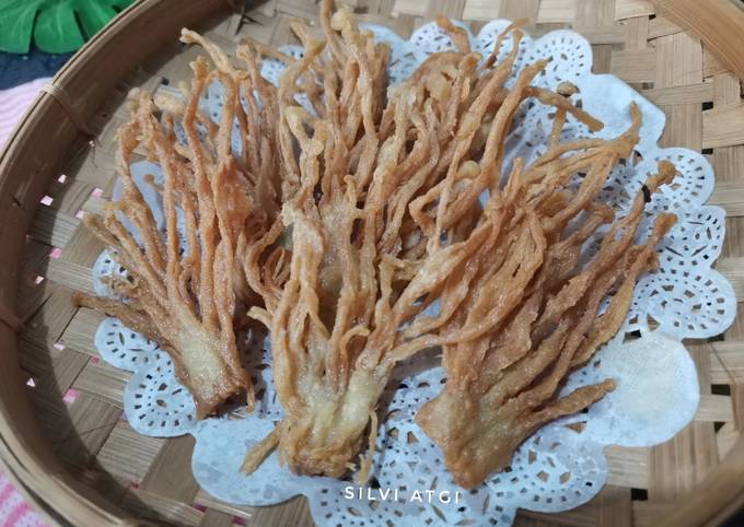 Resep Jamur Enoki Crispy oleh Silvi Atgi Septina - Cookpad