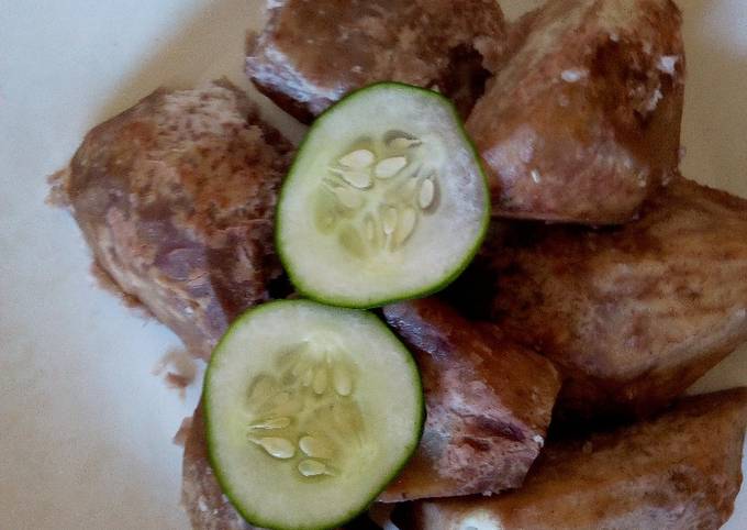 Boiled Arrow Roots Recipe by Violine Atieno - Cookpad