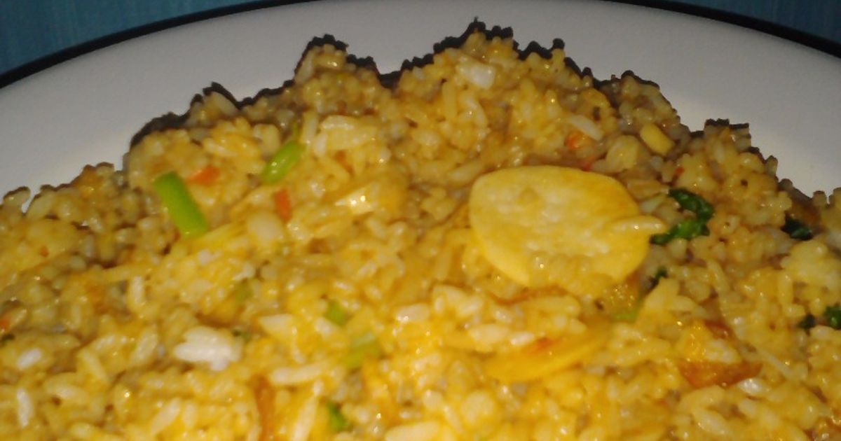 Resep Nasi Goreng Crab Stik Dan Bakso Ikan oleh Mawar MWR_kitchen - Cookpad