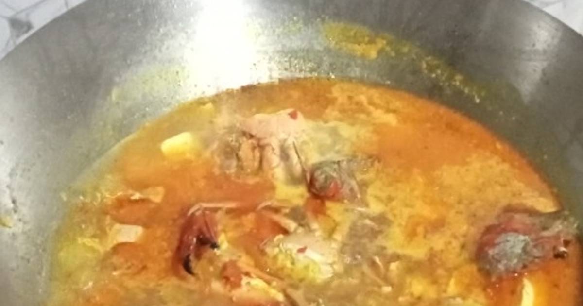 Resep Ketam merah saos padang oleh DapurInggrid - Cookpad