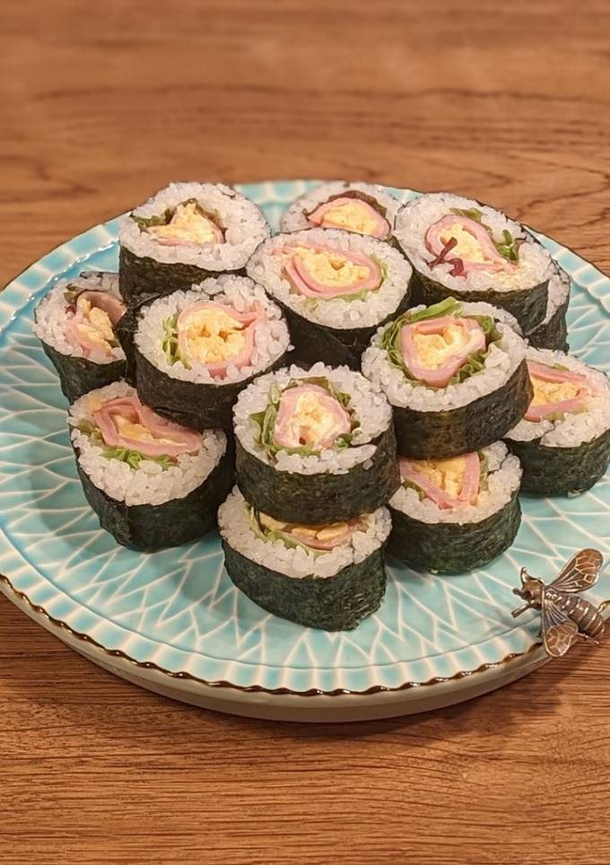 Salad seaweed roll★ Recipe by liarra - Cookpad