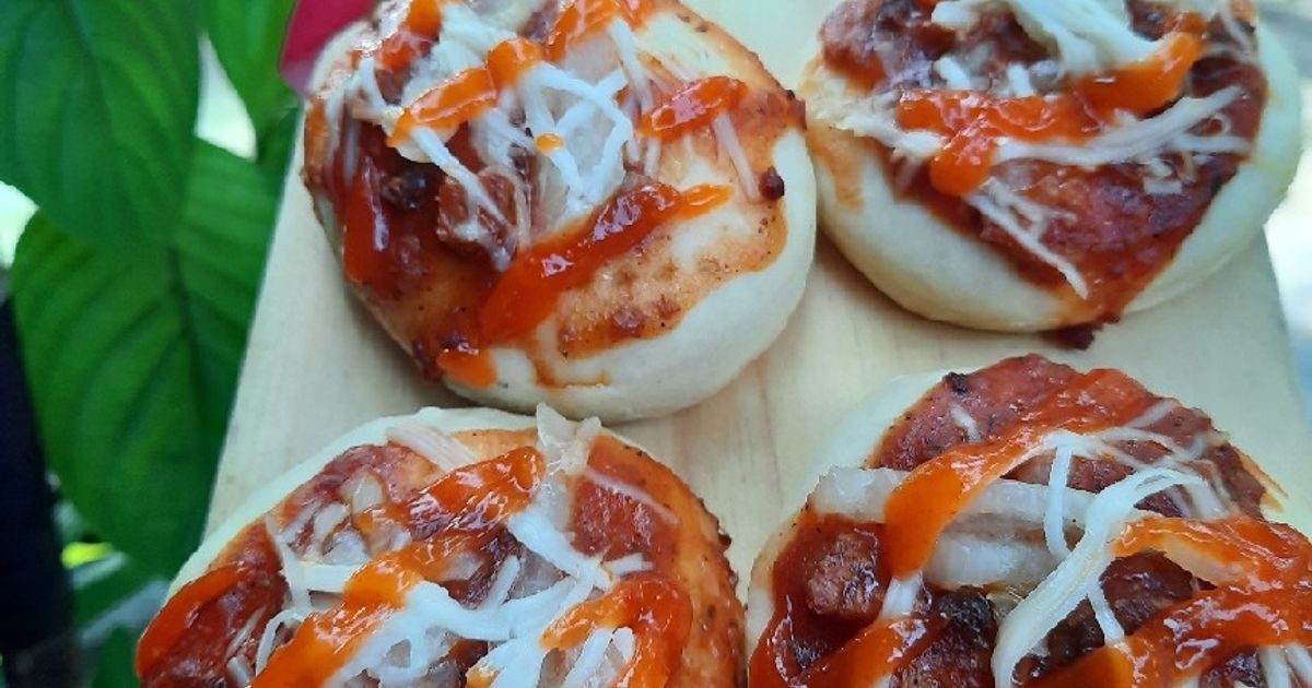 Resep Mini Pizza Home Made... oleh Mama Vino - Cookpad