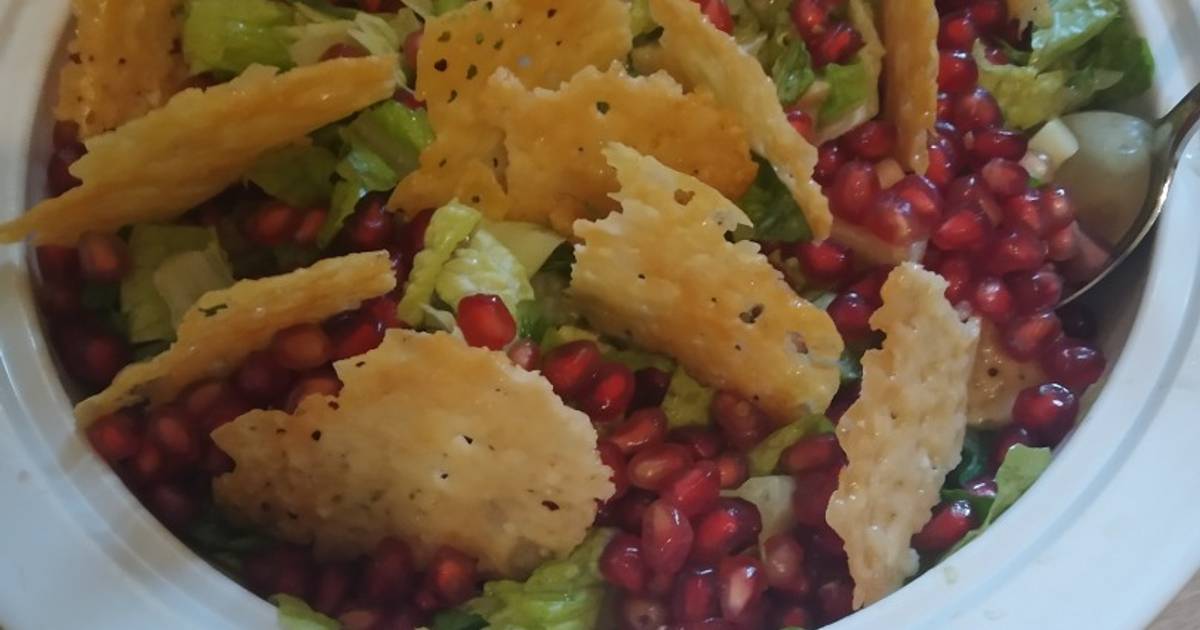 Σαλάτα με σπανάκι και ρόδι συνταγή από τον/την Δημήτριος Ευαγγελία ...