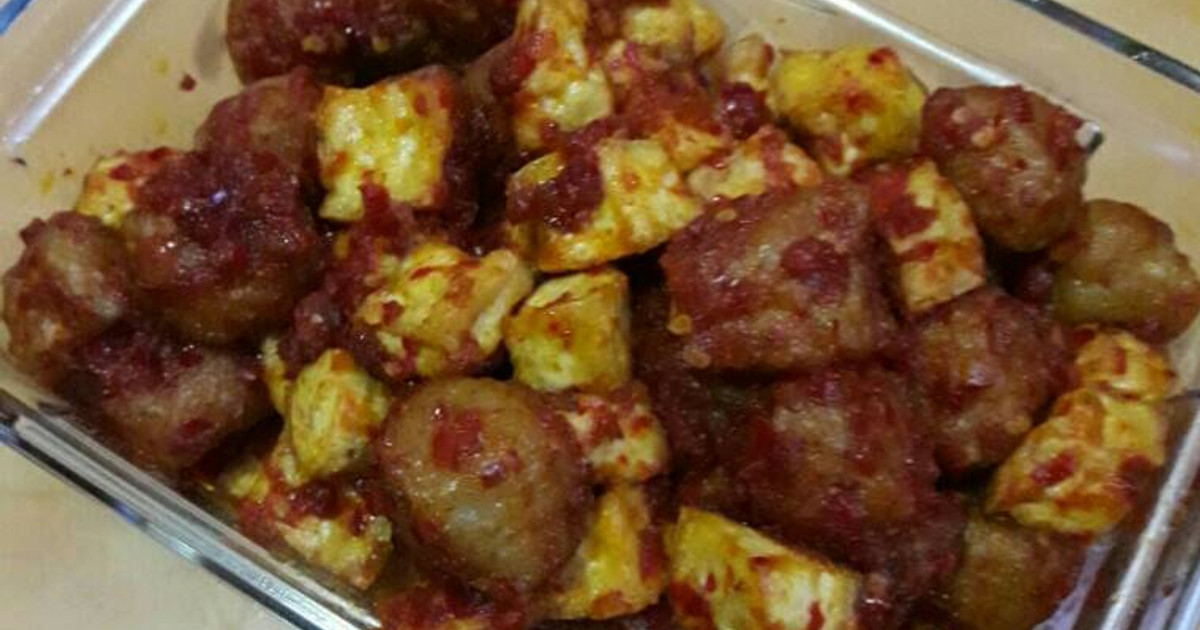 Resep Tahu Bakso Balado oleh Ayakintani - Cookpad