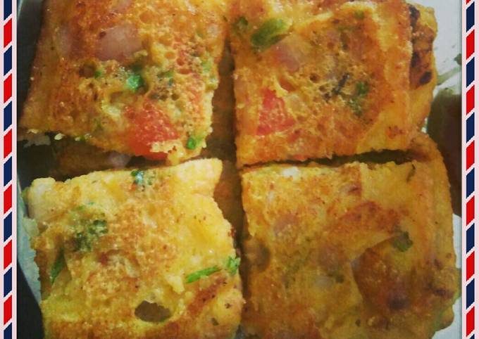 Besan Suji Toast Recipe by Seema Gandhi - Cookpad