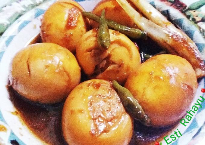 Resep Bacem Telor oleh Esti Rahayu - Cookpad