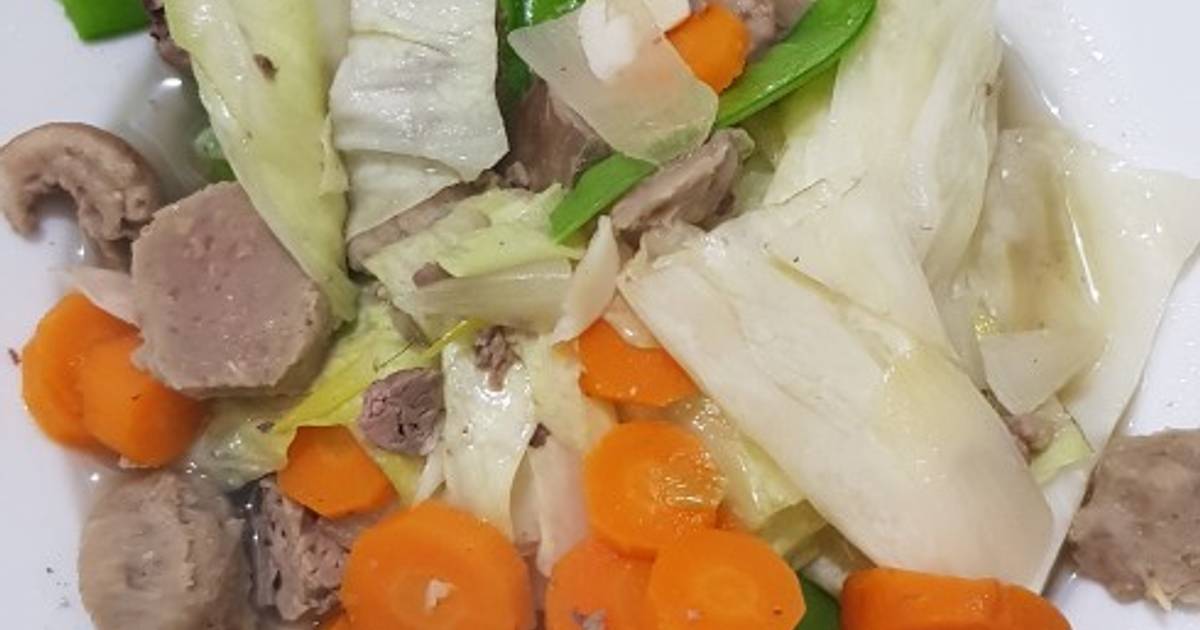 Resep Cap Cay Minimalis oleh lily - Cookpad