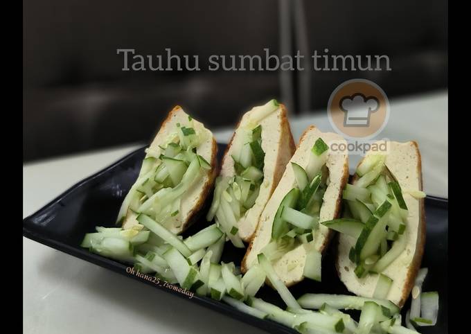 Resipi Tauhu sumbat timun oleh 0h Hana !! - Cookpad