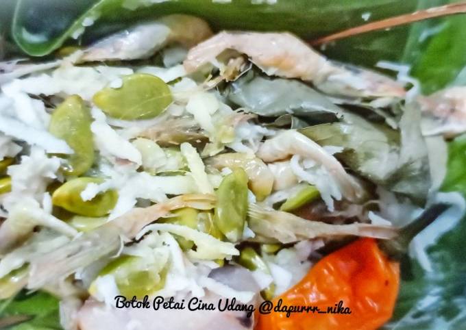 Resep Botok Petai Cina Udang oleh nika zulianingsih - Cookpad