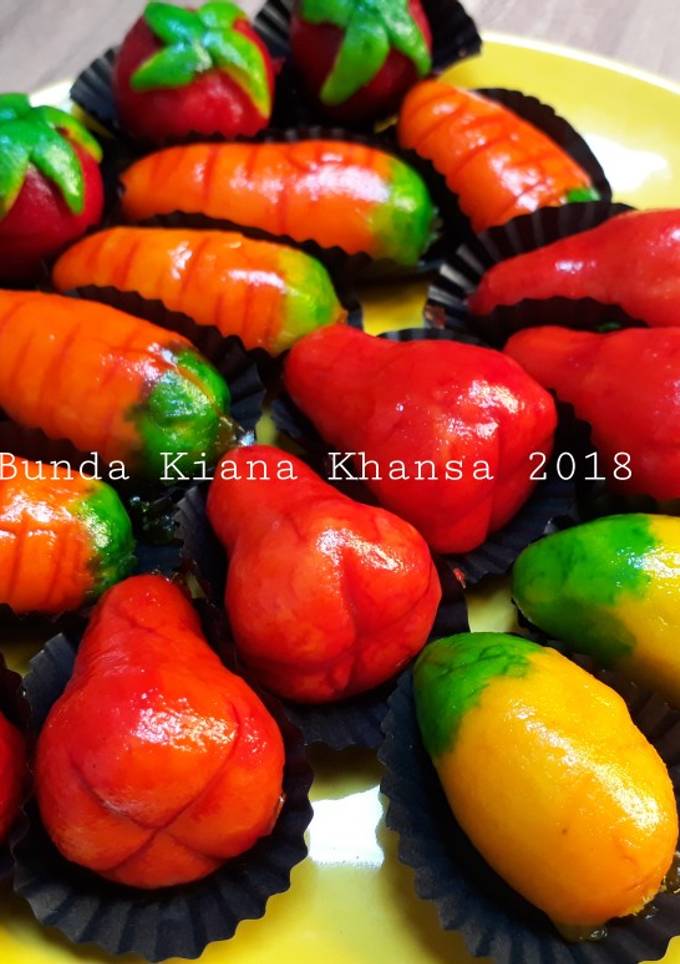 Resep Kue Buah Mini Thailand (Kanom Look Choup) oleh Bunda Kiana Khansa ...
