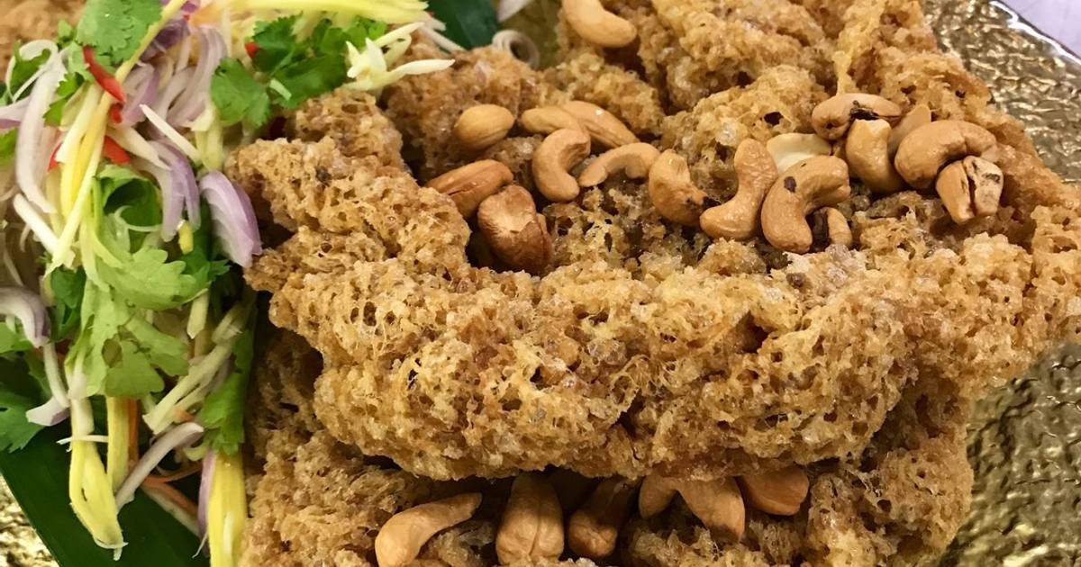 สูตร ยำปลาดุกฟู โดย 🃏🃏🃏🃏Joker Kitchen🃏🃏🃏🃏 - Cookpad