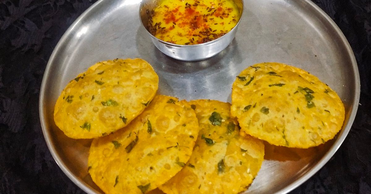 Methi Palak Puri Recipe by Juhi Prakash Sewani - Cookpad
