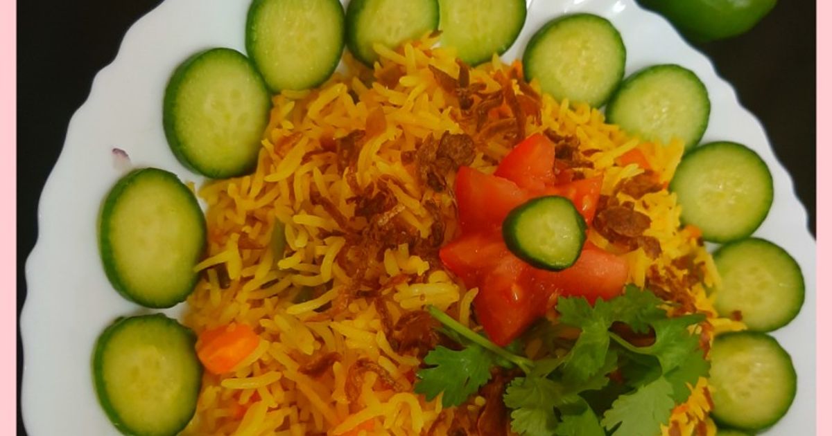 Yellow Masala Rice Recipe by tanveer sayed - Cookpad