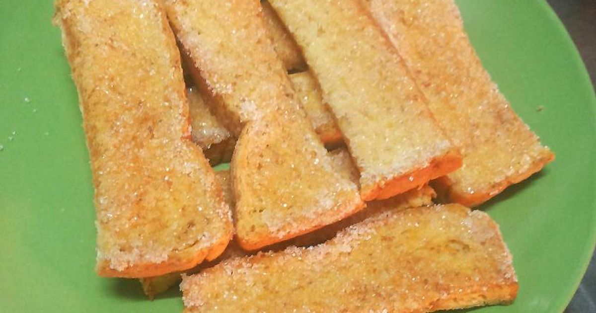 Extra Crispy Sugar Buttered Toast Recipe by Claire S.