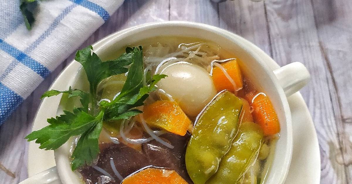 Resep Sup Kimlo sederhana oleh Umma Berkreasi - Cookpad