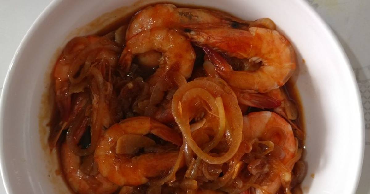 Resep Udang saos asem manis simple oleh endah dwi susanti - Cookpad