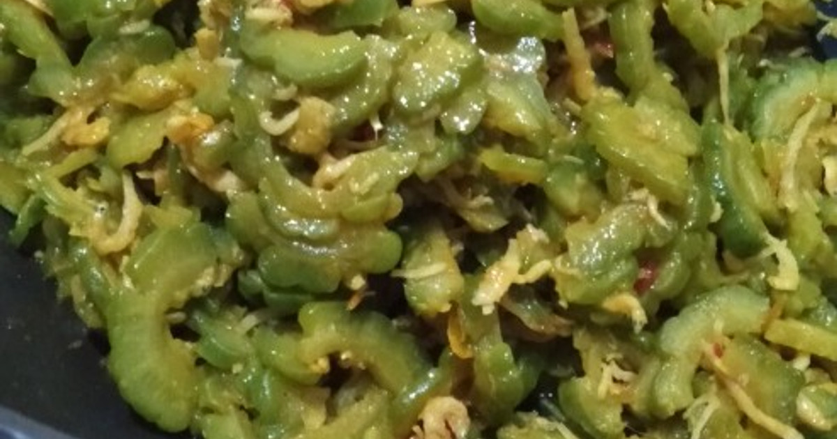 Resep Sayur Pare Teri Anti Pahit oleh Patricia - Cookpad
