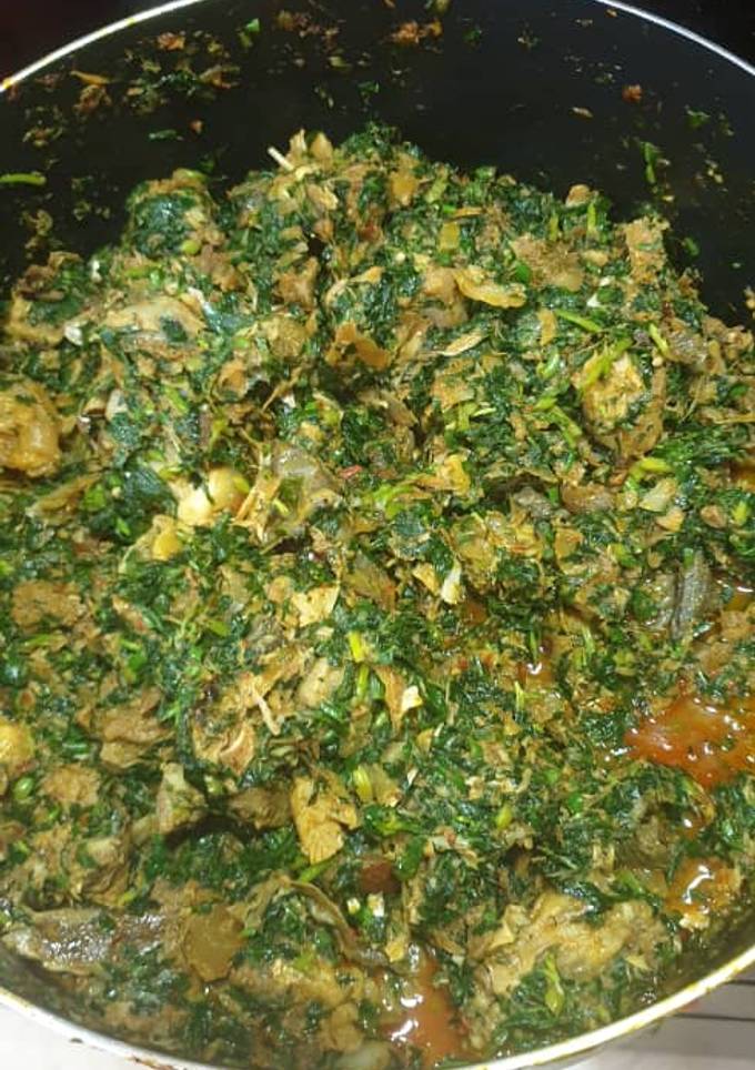 Vegetable soup with shaki Recipe by Amaka iheke - Cookpad