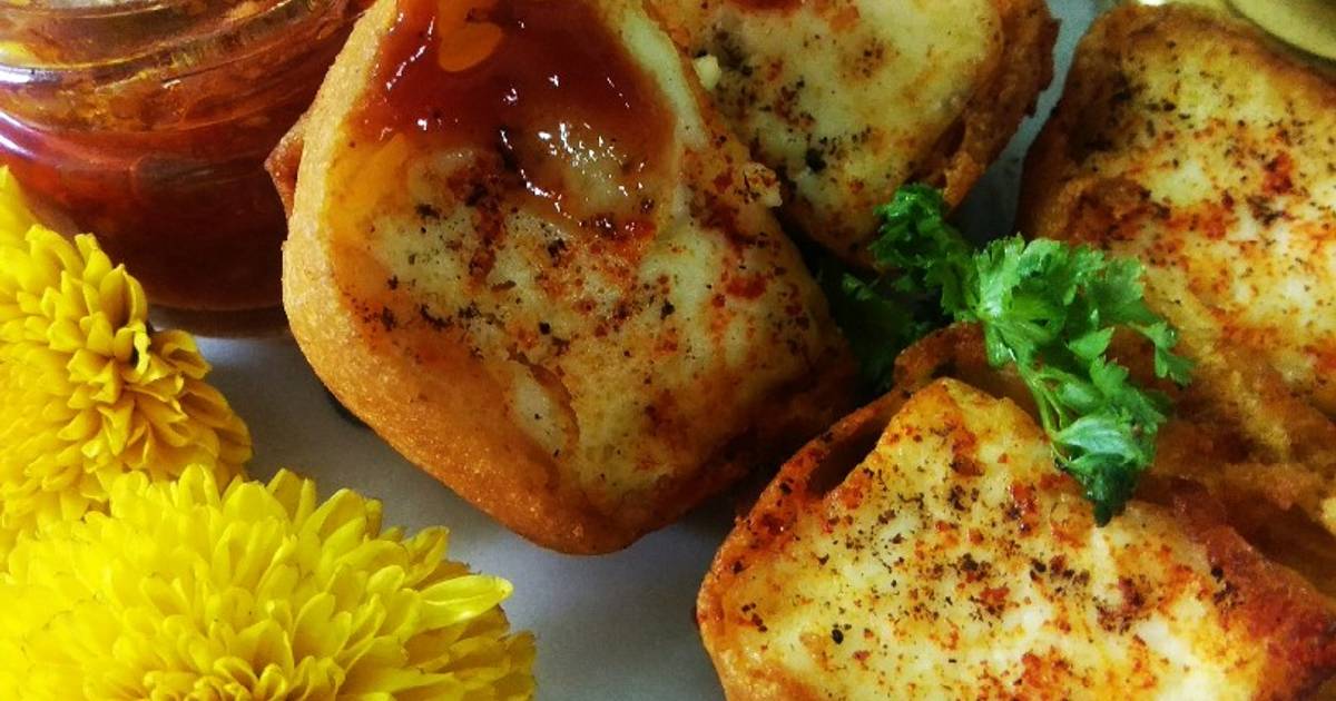 Chatpata Paneer Fritter Recipe by Monika Rastogi - Cookpad