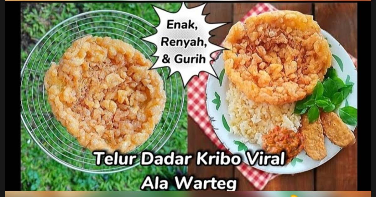 Resep Telur dadar crispy oleh Dapur Ceria 🦞 - Cookpad