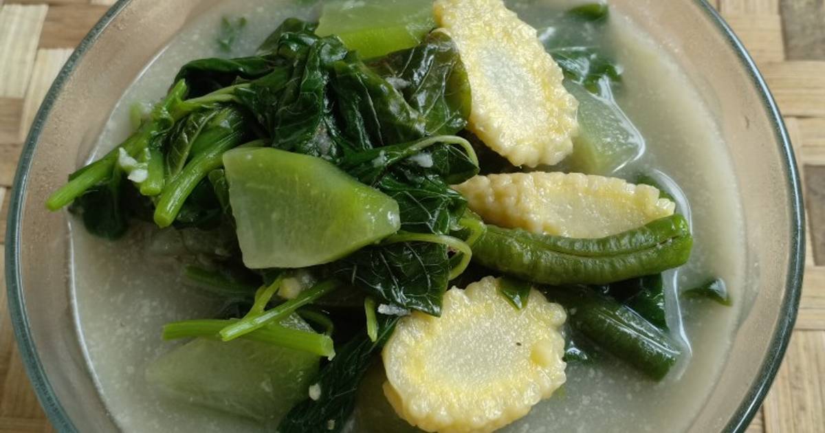 Resep Sayur Bobor Bayam Putren oleh 🌷Yulie Yuda Gunawan🌷 - Cookpad