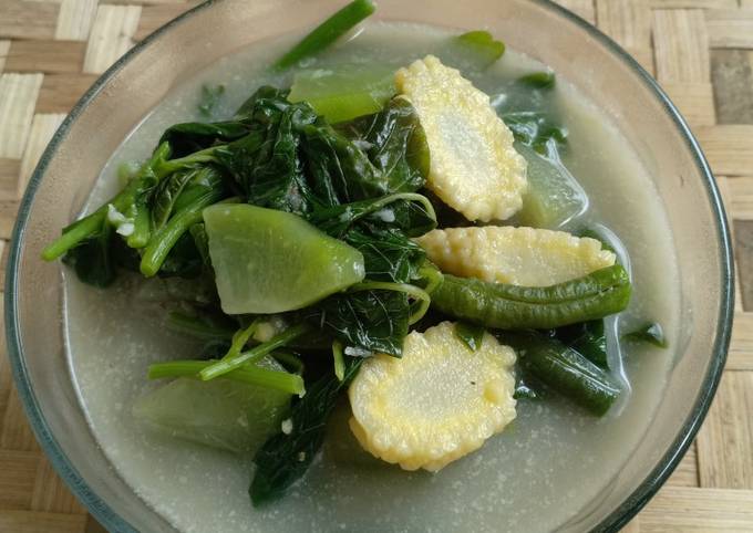 Resep Sayur Bobor Bayam Putren oleh 🌷Yulie Yuda Gunawan🌷 - Cookpad