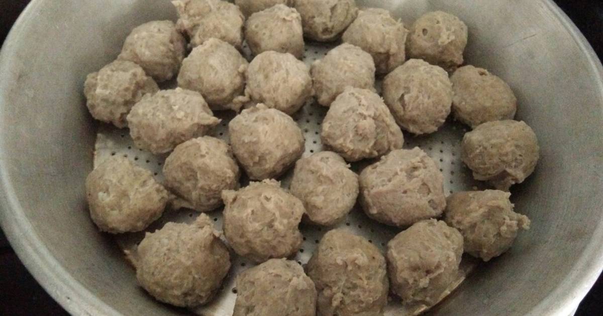 Resep Bakso daging sapi homemade oleh DJ Kitchen - Cookpad