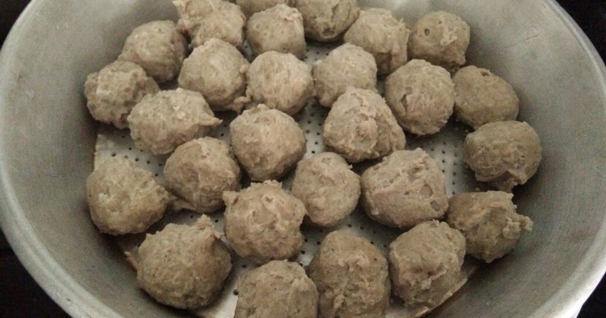 Resep Bakso Daging Sapi Homemade oleh DJ Kitchen - Cookpad