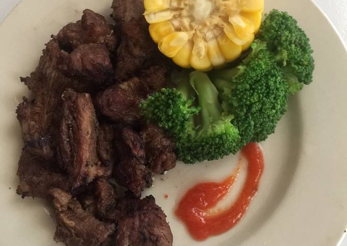 Resep Menu daging sapi untuk diet sehat oleh Zara zetira - Cookpad