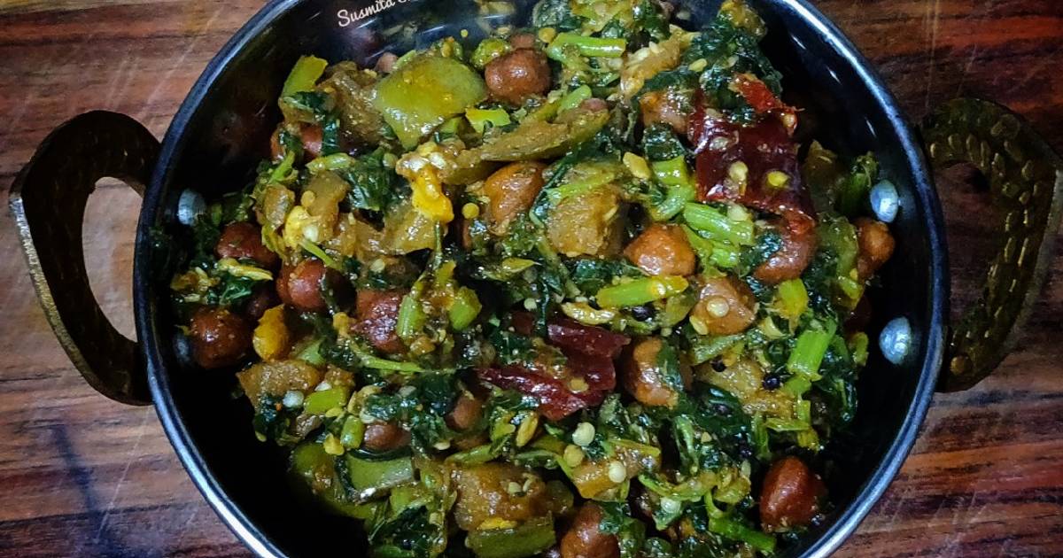 Green amaranth sabzi Recipe by Susmita Patnaik - Cookpad