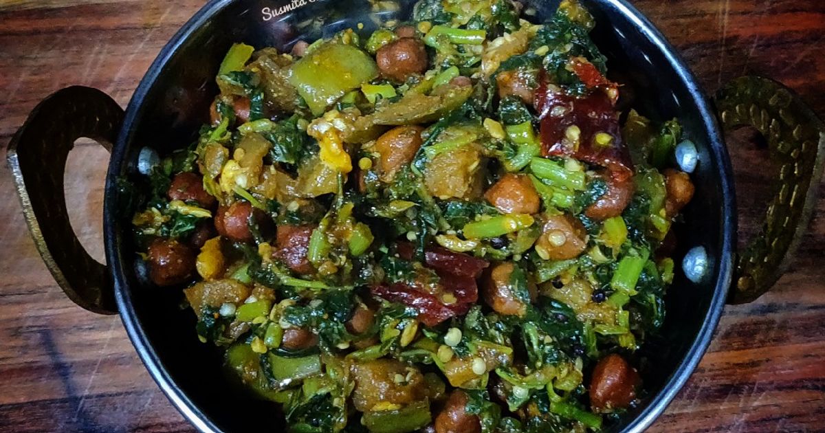 Green Amaranth Sabzi Recipe by Susmita Patnaik - Cookpad