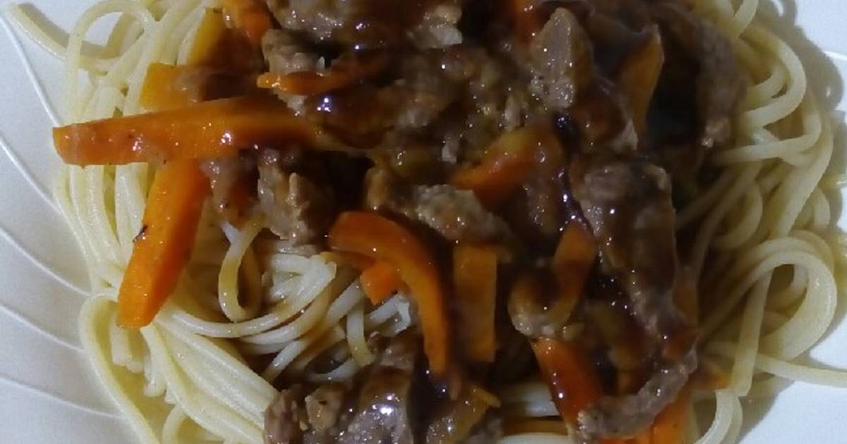 Carne de res con vegetales Receta de Getsemany Delgado - Cookpad