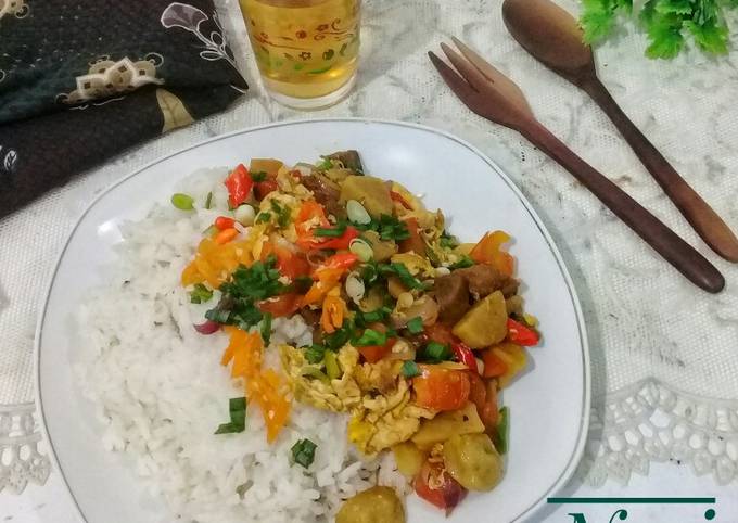 Resep Nasi Gila oleh farida Sulthan 🇮🇩 (IG. Malika02782) - Cookpad